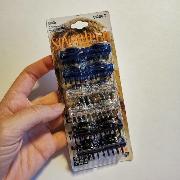 Seventeen | Accessories | Set Of 2 Mini Hair Jaw Clips 9s New Old Stock ...
